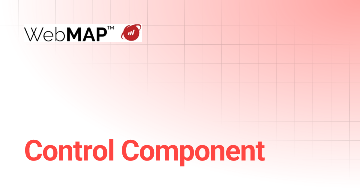Control Component | WebMAP Documentation | Mobilize.Net