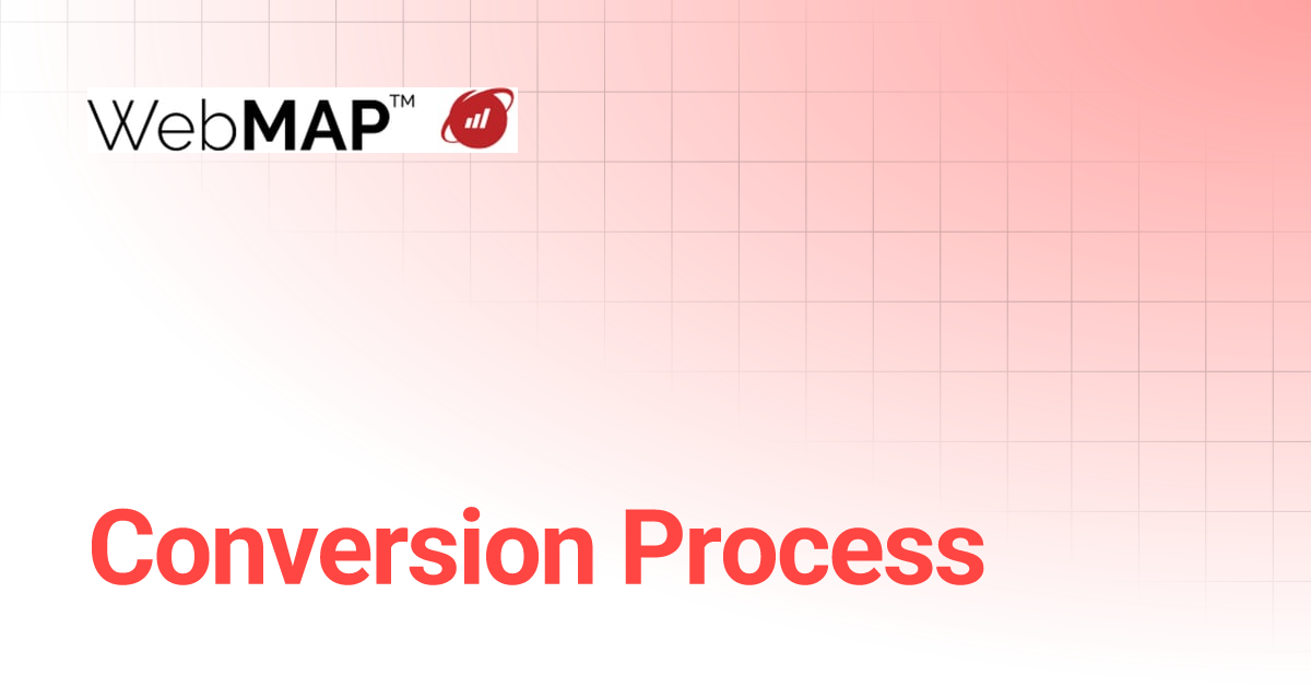 Conversion Process | WebMAP Documentation | Mobilize.Net