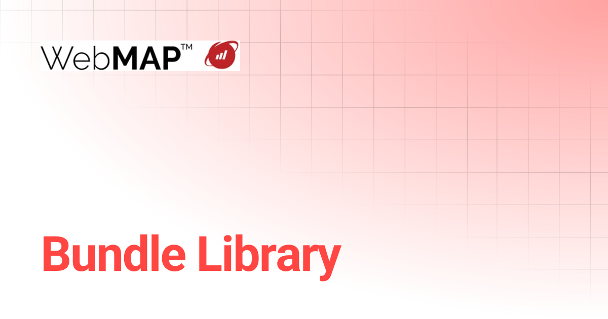 Bundle Library | WebMAP Documentation | Mobilize.Net