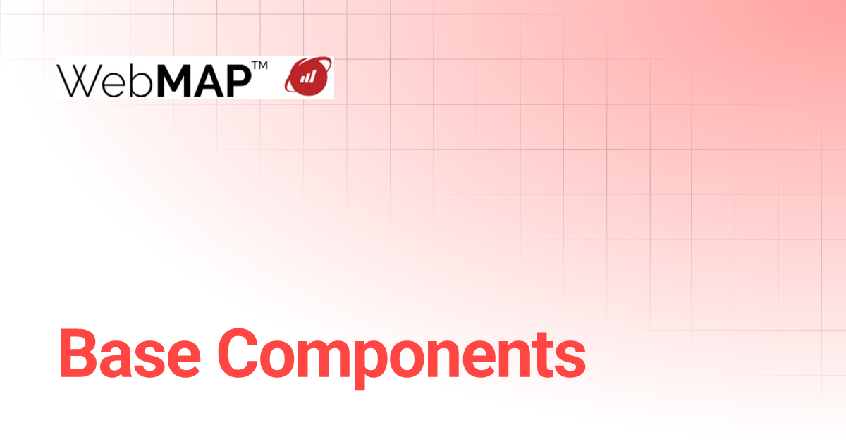 Base Components | WebMAP Documentation | Mobilize.Net